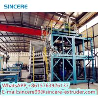 China OEM HDPE PP Spiral Plastic Pipe Extrusion Line 200kW-500kW for sale