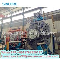 China Structured Wall Polyethylene Pe Pipe Extrusion Line Equipment Spiral Winding PPR Pipe Extruder for sale