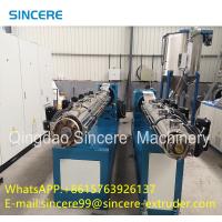 China HDPE PVC PE Corrugated Pipe Machine Extruder 110mm 400mm for sale