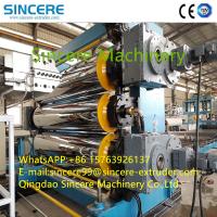 China 500mm Plastic PP PE PVC Sheet Production Line Thick Plate Chopping Board extruder for sale