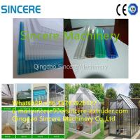 China PC PP PE Hollow Board Sheet Extruder PVC Sheet Extrusion Machine Customized for sale
