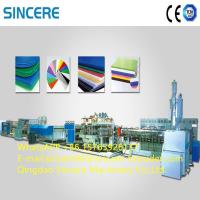 China PC PP PE Hollow Board Sheet Extruder PVC Sheet Extrusion Machine Customized for sale