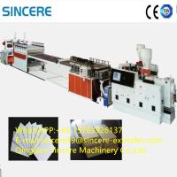 China PVC Foamed Board Plastic Sheet Extruder Manufacturing Line Automatic for sale