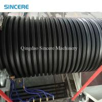 China Reinforced DWC Corrugated HDPE Winding Pipe Extrusion Line Manufacturing Machine for sale