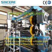 China Plastic PE PP ABS PS Sheet Extrusion Line Machine Single Screw 150mm-8000mm for sale