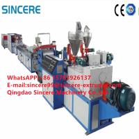 China Commercial WPC PE PP Plastic Decking PVC Profile Extrusion Machine Production Line for sale