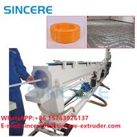 China PB PEX PERT Plastic Pipe Extrusion Line For Corrugated Tube Manufacturing for sale