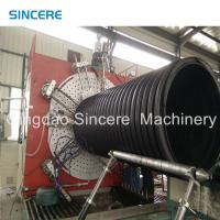 China Reinforced Corrugated Sewerage Hdpe Pipe Making Machine Manufacturing Extruder for sale