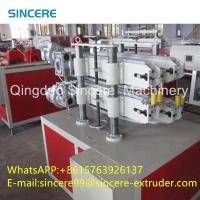 China PLC Control Tube Plastic Pipe Extrusion Line PVC Twin Pipe Production Line for sale