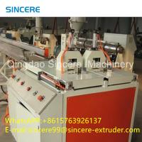 China PVC HDPE Plastic Pipe Extrusion Line Production With SJSZ51/105 SJSZ65/132 Extruders for sale