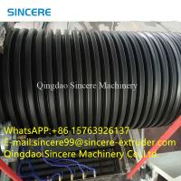 China Spiral Winding Electrical Pipe Manufacturing Machine HDPE Culvert Making Extrusion for sale