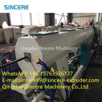 China OEM CPVC Spiral Corrugated Pipe Extrusion Line Making Machine for sale