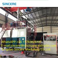 China Computerized HDPE Corrugated Pipe Extruder Conduit Making Machine for sale
