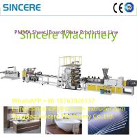 China ODM PC PS PET Plastic Sheet Extrusion Machine Board Extruder Production Line for sale