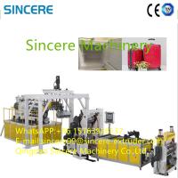 China ABS PS PC PET PMMA PP Single Layer Sheet Extruder Machine Production Line for sale