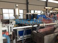 China Plastic Polyurethane PU Insulation Hollow Pipe Making Machine Manufacturing for sale