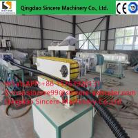 China HDPE PVC Carbon Plastic Pipe Extrusion Line Corrugated Conduit Manufacturing Machine for sale