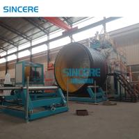 China PE Spiral Pipe Manufacturing Machine Polyethylene Plastic Water Tank Plant for sale