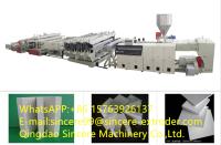 China PLC Hips PVC Plastic Sheet Extrusion Machine Production Line for sale