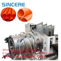China MPP PE PP Corrugated Plastic Pipe Production Extrusion Line Machine SJ180 for sale