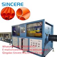 China MPP PE PP Corrugated Plastic Pipe Production Extrusion Line Machine SJ180 for sale
