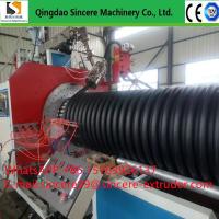 China HDPE Krah Spiral Pipe Extrusion Line 200mm-4000mm Tube Machine for sale