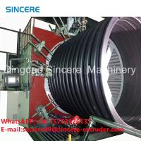 China OEM Plastic HDPE Pipe Extruder Spiral Winding Corrugated Pipe Extrusion Line for sale
