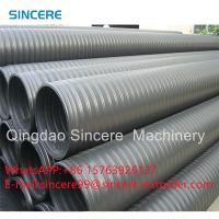 China Reinforced Composite HDPE Winding Pipe Extrusion Line Corrugated Pipe Making Machine for sale