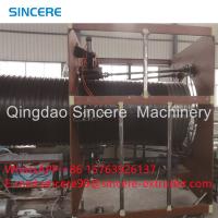 China Reinforced Composite HDPE Winding Pipe Extrusion Line Corrugated Pipe Making Machine for sale