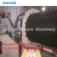 China Reinforced Composite HDPE Winding Pipe Extrusion Line Corrugated Pipe Making Machine for sale