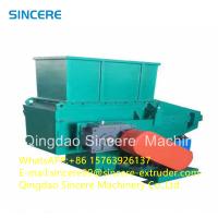 China Electric Plastic Waste Crusher And Shredder Automation For Plastic Waste Recycling for sale