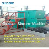 China Electric Plastic Waste Crusher And Shredder Automation For Plastic Waste Recycling for sale