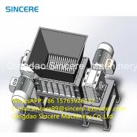China PP / PE / Pet Film / Woven Bag / Bottle Flakes / Packing Belts Shredder And Crusher for sale