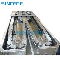 China Plastic PP PE Shrinking Corrugated Pipe Making Machine For Downpipe for sale