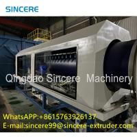 China PE Resin Plastic Pipe Extrusion Line 20-110 50-200 90-400mm for sale