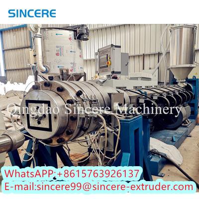 China Customisable HDPE Spiral Winding Pipe Extrusion Line 300-800 800-3000 1600-4200mm for sale