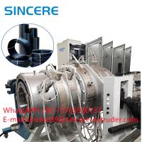 China HDPE PE PP Pipe Extrusion Line 20-110 110-315 315-800 800-1600mm for sale