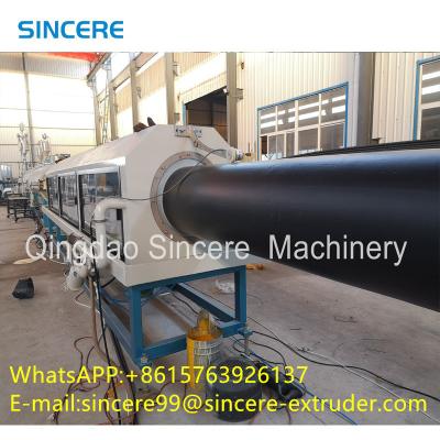 China Plastic PE Pipe Extrusion Line HDPE Tube Extrusion Line for sale