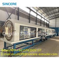 China Plastic HDPE PP Tube Extrusion Line 20-110 50-200 75-250 110-400 450-800 560-1000 800-1600mm for sale