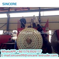 China HDPE PP Spiral Tube Extrusion Line 200-800 600-1500 800-2400 1000-3500 1200-4000 1600-5000mm for sale