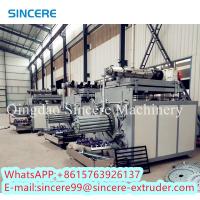 China Large Diameter HDPE Hollowness Wall Winding Pipe Extrusion Making Machine for sale