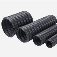 China PP PE Spiral Guard Protector Hose Making Machine PE Prestressed Spiral Pipe Machine for sale