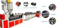 China Customizable HDPE Winding Carbon Spiral Pipe Extrusion Line for sale