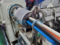 China HDPE Corrugated Optic Spiral Winding Pipe Making Machine for sale
