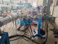 China ABB Frequency Control 20-110mm PE Pipe Extrusion Line For Sustainable Production for sale