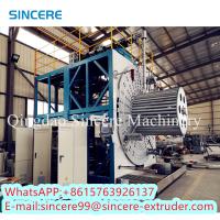 China HDPE PP PPH Spiral Pipe Production Line Extrusion Line for sale