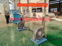 China Plastic PP PE Sheets Pipes Scraps Processing Pelletizing Line for sale