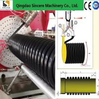 China 200-4000mm Diameter Spiral Pipe Extrusion Line with 110kw-355kw Main Motor Power and 200-1000kg/h Output for sale