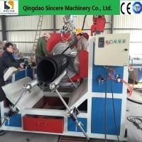 China 200-1000kg/h HDPE Spiral Pipe Extrusion Line With PLC Control System for sale
