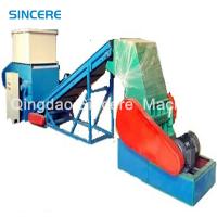 China Single Shaft Double Shaft Industrial Plastic Shredder For Bottle Flakes / Plastic Pipes for sale